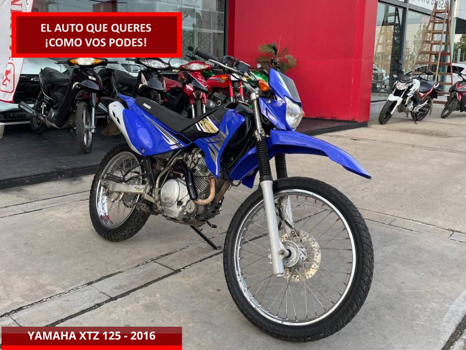 YAMAHA XTZ 125 – AÑO:2016.